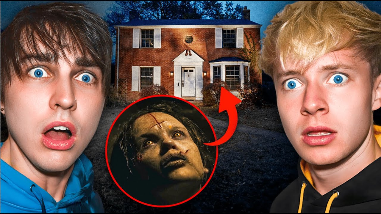 We Survived the Horrifying Exorcist House - YouTube