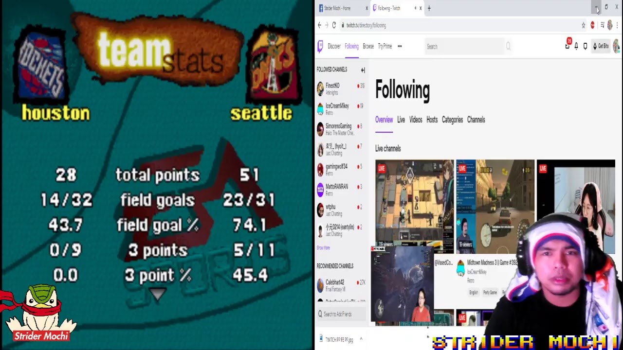 Streamer supports fellow streamers on twitch! - YouTube