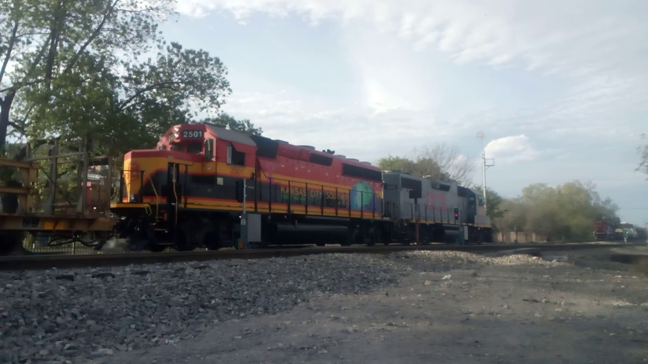 Tren KCS KCSM 2055 2501 - YouTube