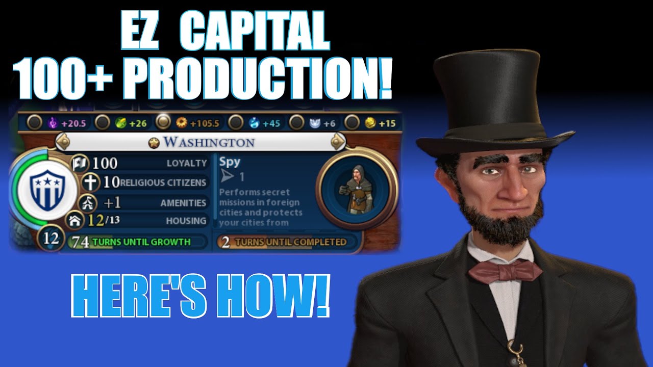 Civ 6 Deity - How You Build A Military Quickly! - YouTube