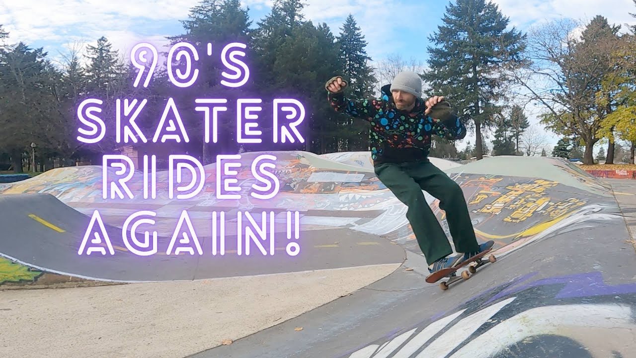 90's Skater Rides Again - YouTube