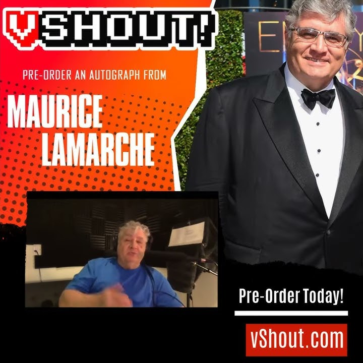 Maurice LaMarche Official vShout! Autograph Pre-Order - YouTube