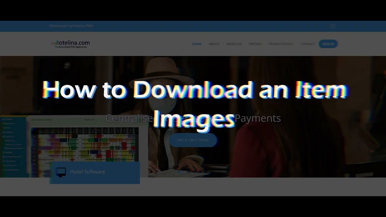 How to Download an Item Images - YouTube