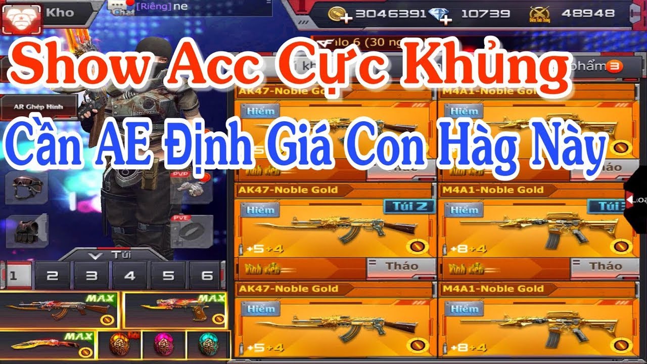 CF Legends : Tiêu 150 000 Gem(15 Củ) Để Lấy 2 Khẩu Không Phải Vip ...