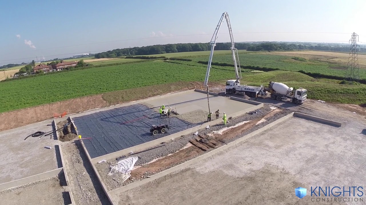 Knights Construction Group - 2013 Construction - Rearing Facility - YouTube