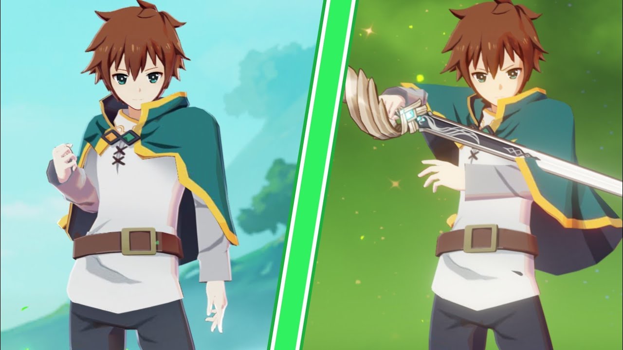 Konosuba Kazuma Desu Outfit for Aether [GENSHIN IMPACT] - YouTube