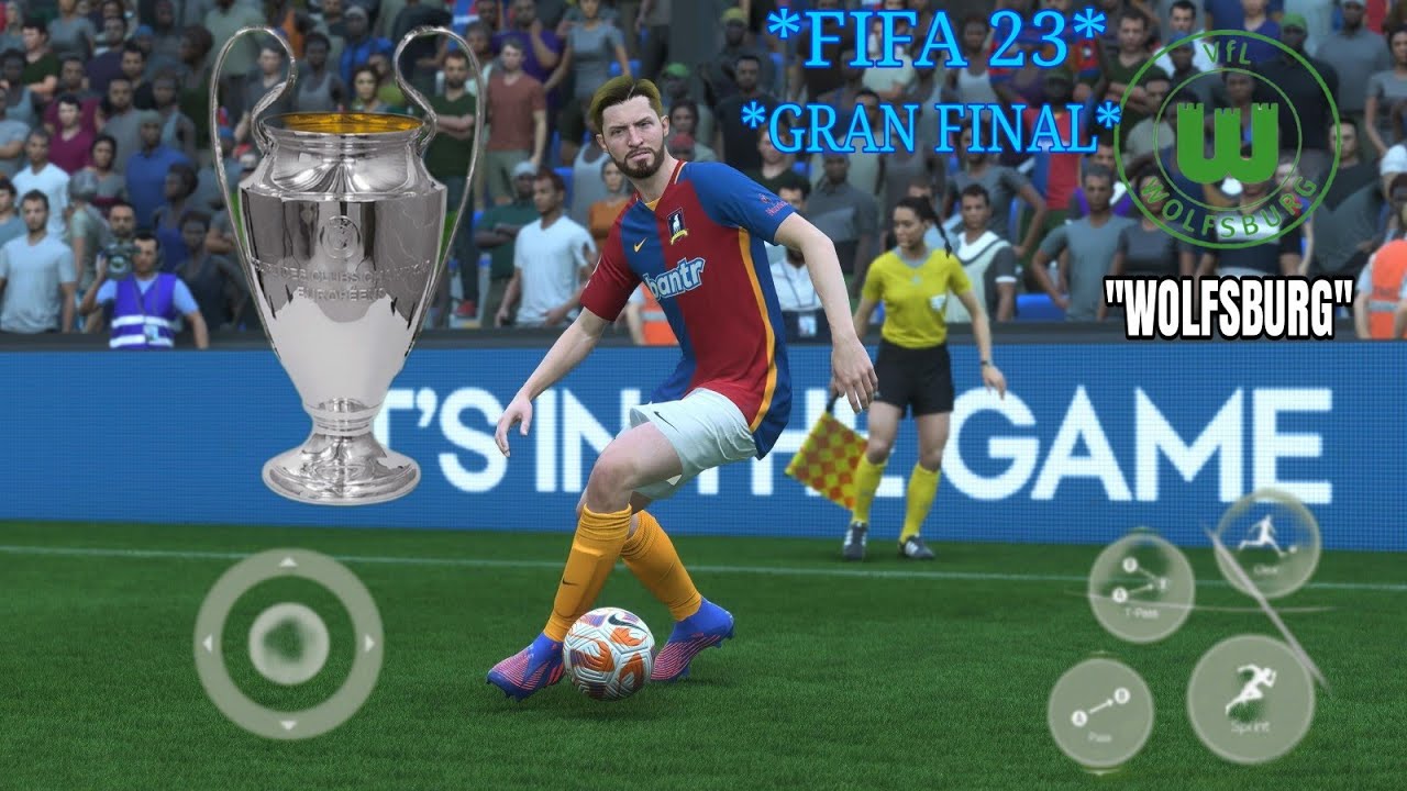 ⚽FIFA 14 MOD FIFA 23 ANDROID!! WOLFSBURG + MODO TORNEO "final" 3 rojas ...