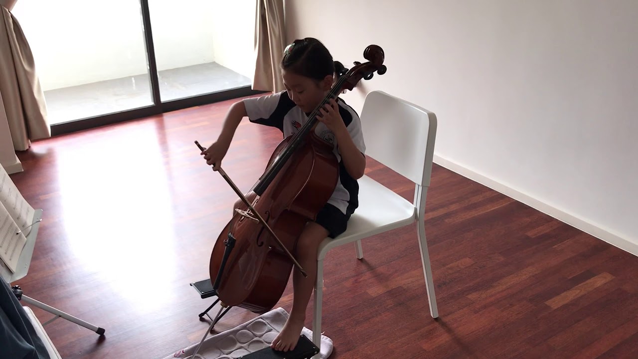 Year 1 Emily’s cello practice - YouTube