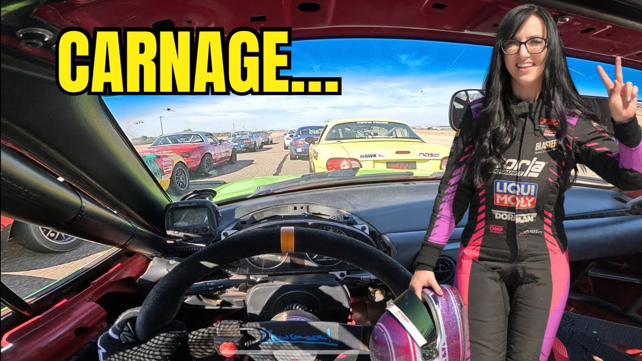 My First Spec Miata Race - 20 Car Field - YouTube