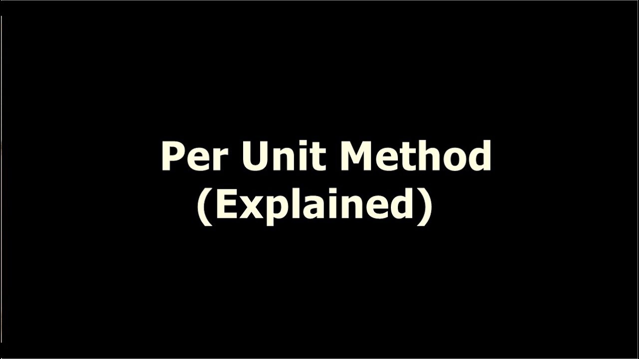 How to Apply Per Unit Method | Per Unit Equivalent Circuit (Example ...