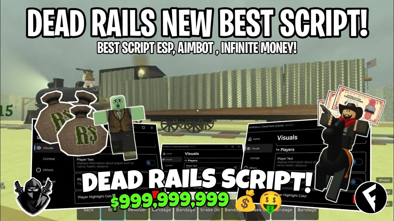 [BEST] Dead Rails Script Pastebin | Bring Items, Auto Aim, No Clip ...