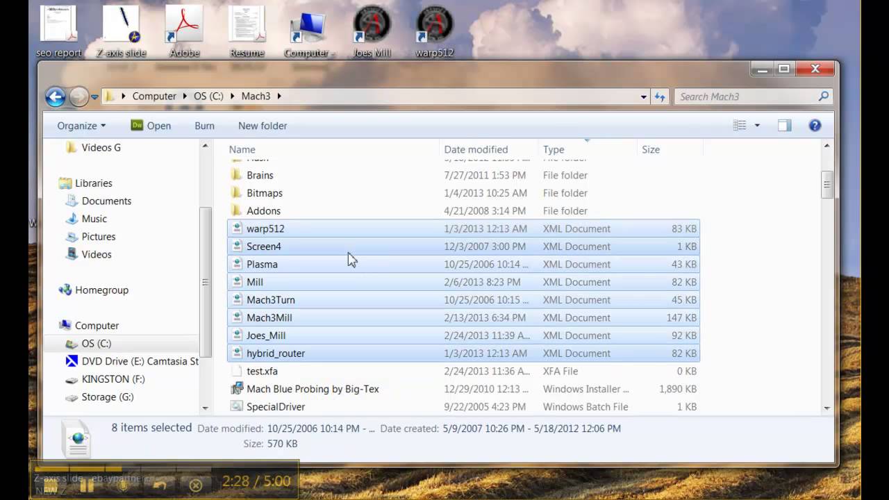 How to backup your Mach3 settings - YouTube