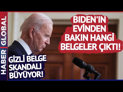 ABD'de Gizli Belge Skandalı Büyüyor: Biden'ın Evinden Bakın Hangi Belgeler Çıktı