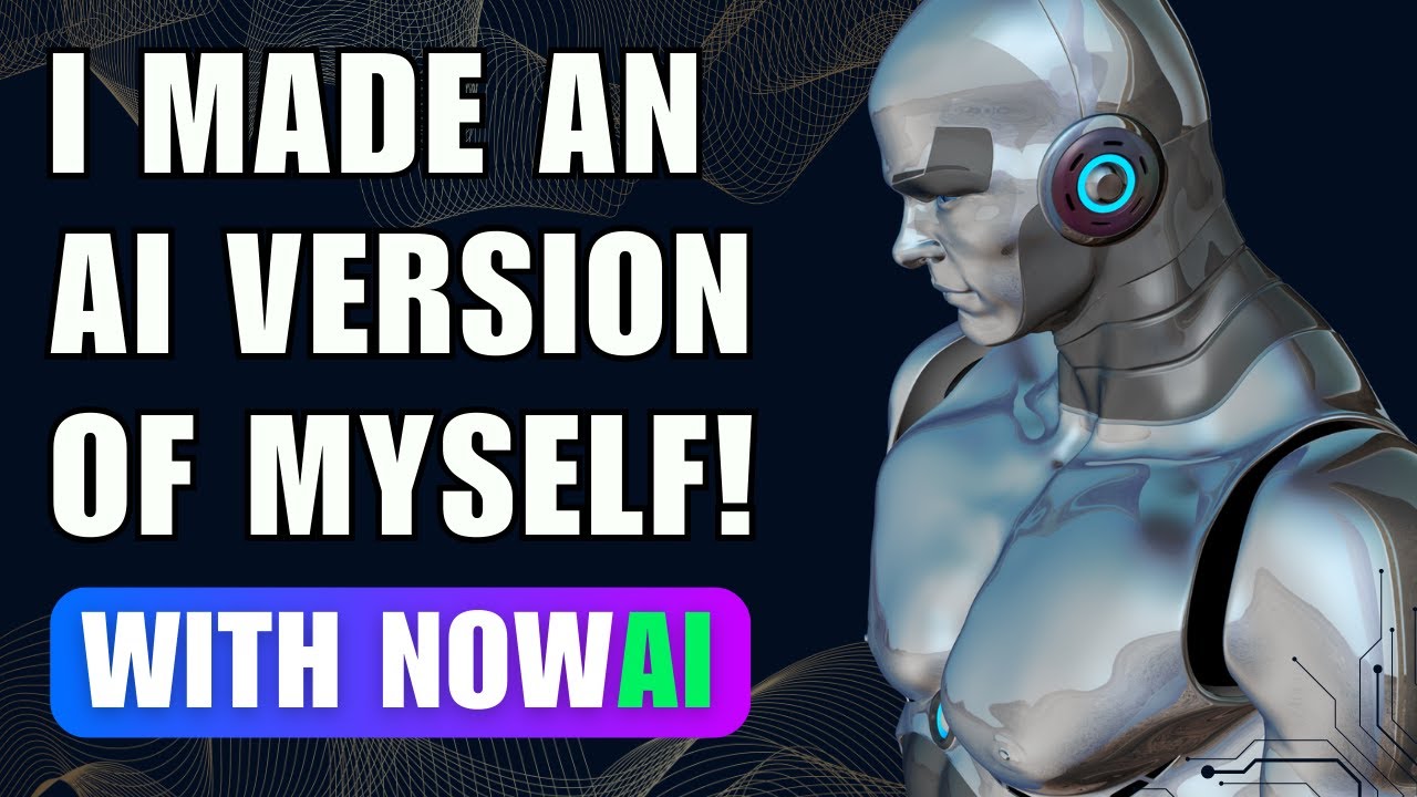 I Made an AI Version of Myself using Nowsite NowAI - YouTube