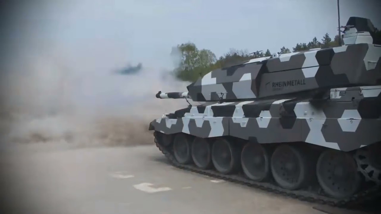 Rheinmetall – MBT 130 mm Gun - YouTube