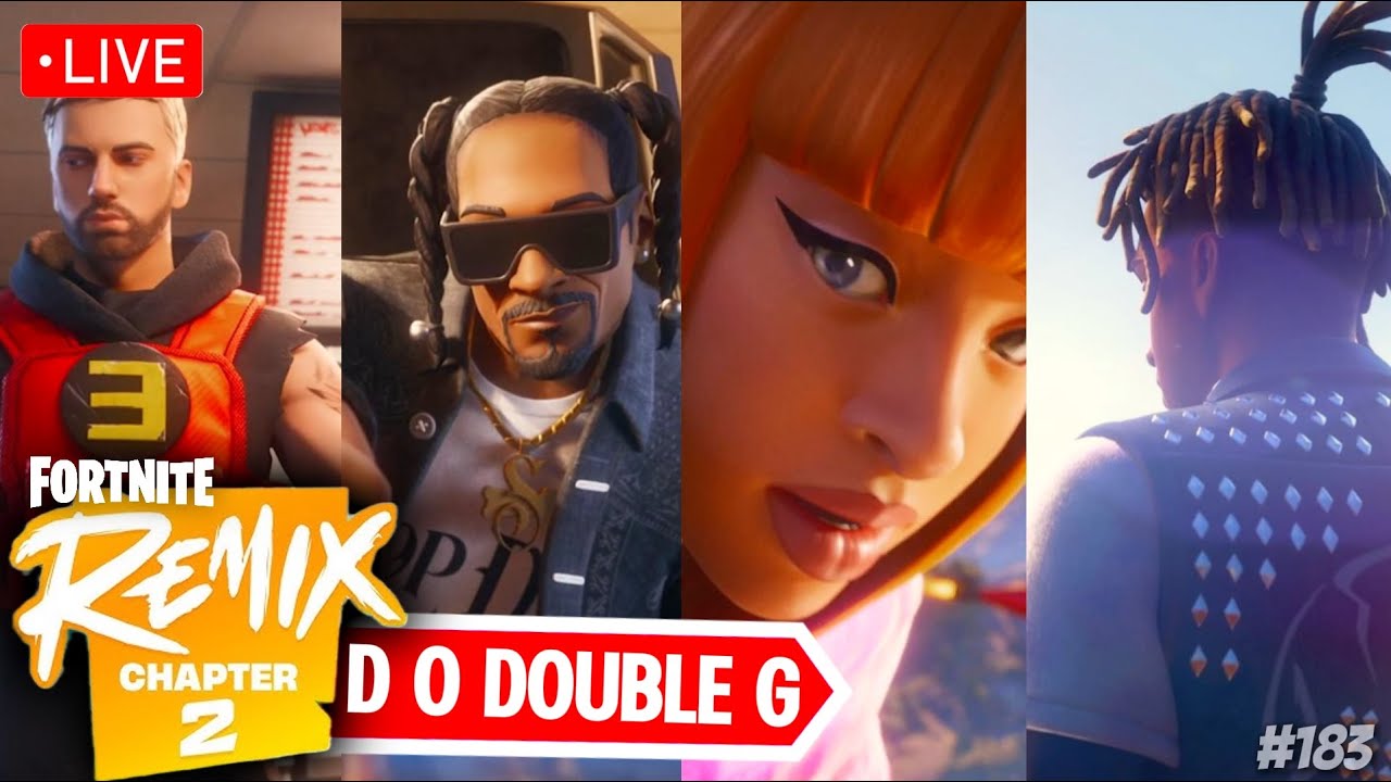 NEW SEASON CHAPTER 2 FORTNITE REMIX OUT NOW -🔴LIVE - YouTube