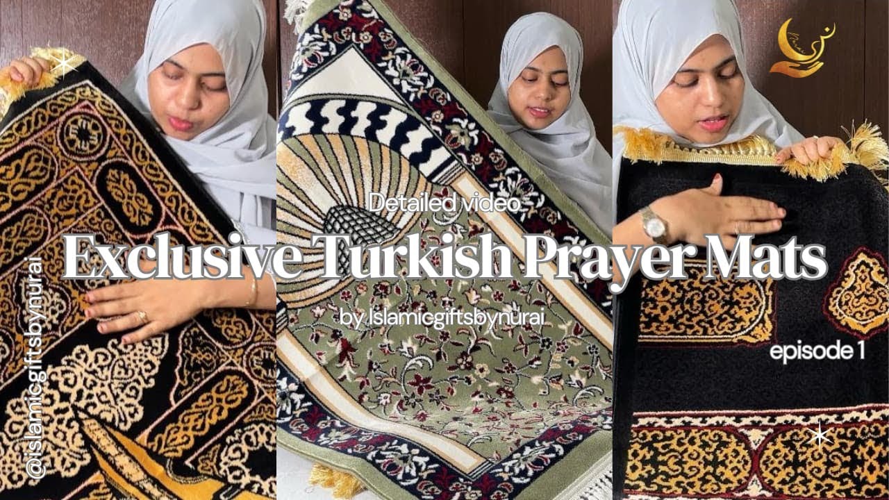 Exclusive Turkish mats (episode 1)😍 #islamicgifts #muslim #muslimahlife ...