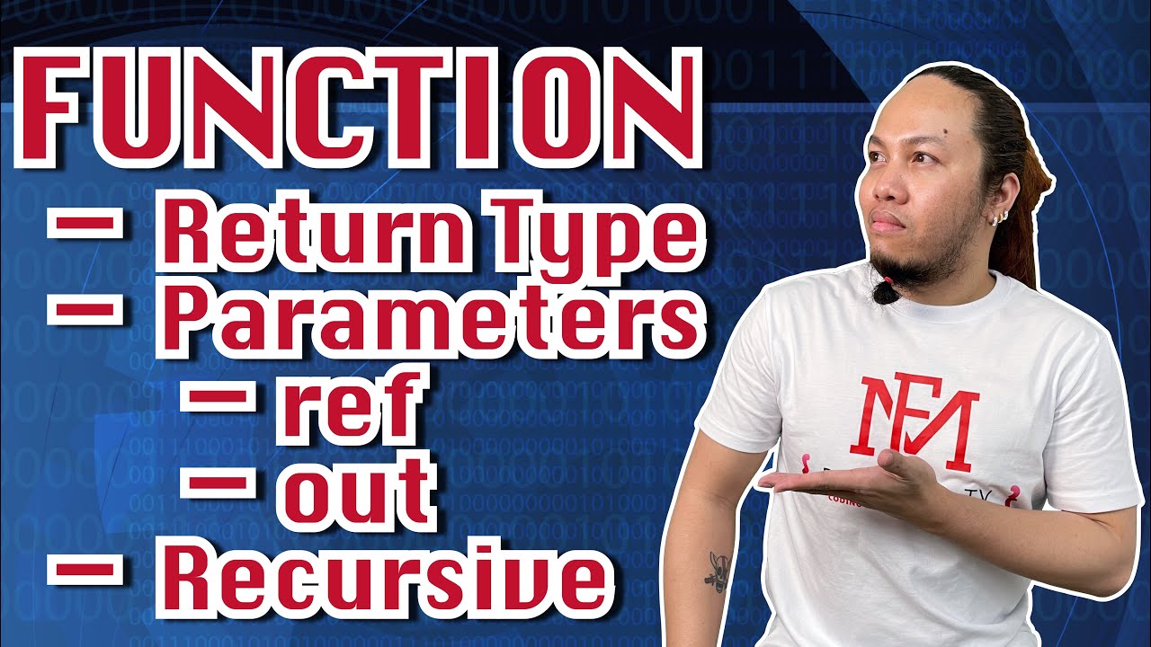 C Function And Parameters Episode 8 Discussion And Coding Tagalog Tutorial Youtube