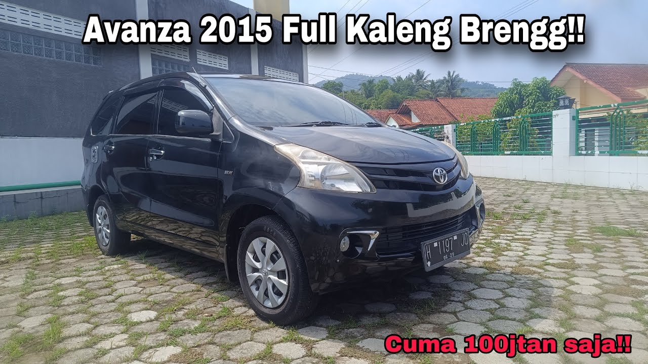DIJUAL, Avanza Type E Upgrade G 2015 Manual Full Ngaleng Brengg!! - YouTube