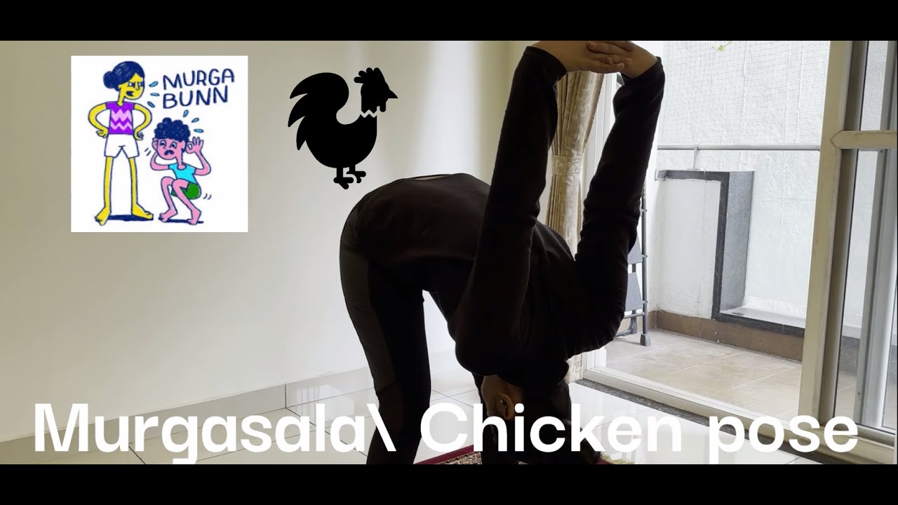 Murgasana | Chicken Pose | #strengthtraining #dailyroutine #yoga - YouTube