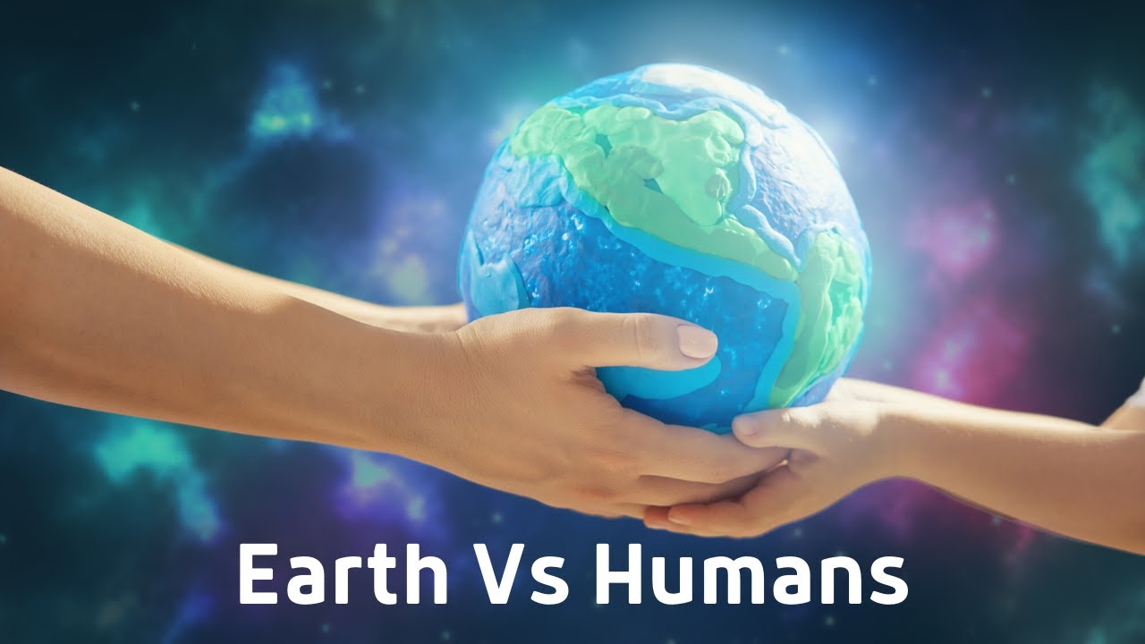 Planet Earth Vs 37 Minutes of Human Life! - YouTube