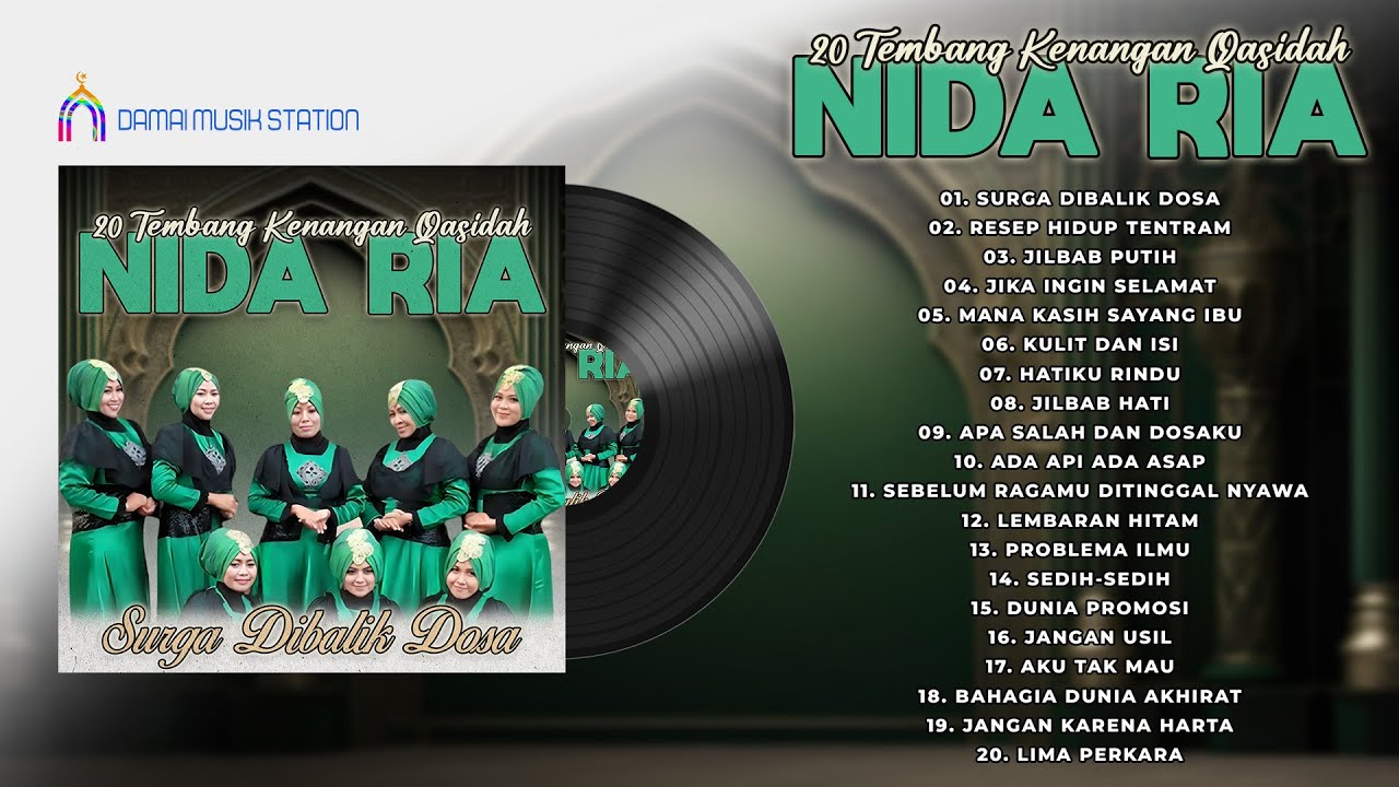 20 Tembang Kenangan Qasidah Nida Ria - YouTube
