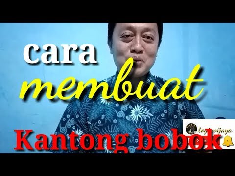 Rahasia membuat kantong bobok supaya motif batik tidak terpotong - YouTube