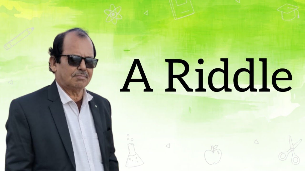 A few Riddles - YouTube
