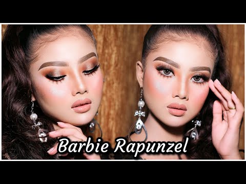 Cara Jadi Barbie Rapunzel - Make Up Ringan tapi Bikin Pangling?
