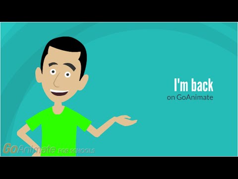 I'm back on GoAnimate - YouTube