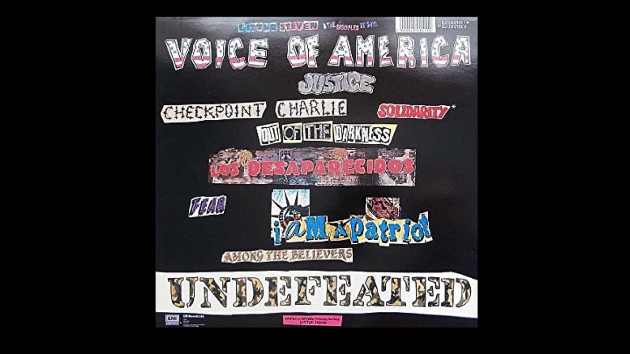 LITTLE STEVEN - Voice Of America - Album Mix '84 - YouTube