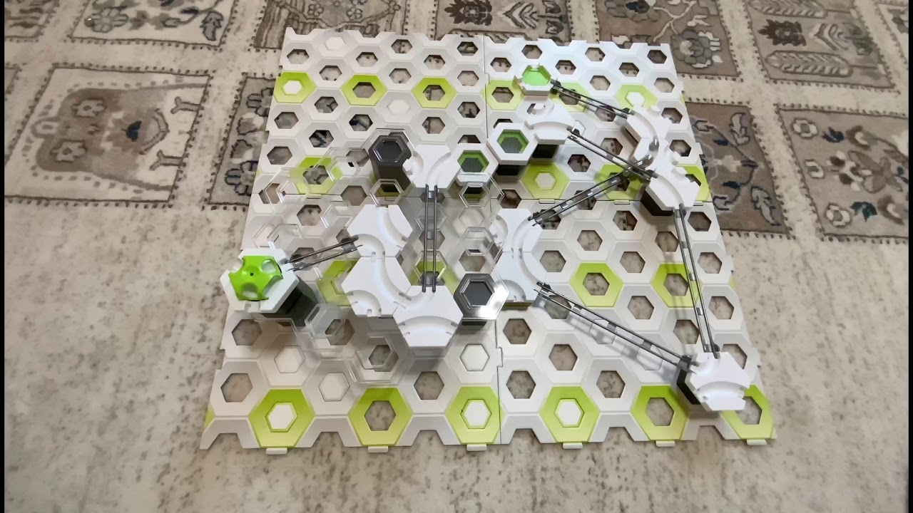 GraviTrax Trampoline track B - YouTube