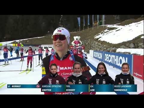 Antholz-Anterselva Women's Relay | 2021-22 Biathlon World Cup