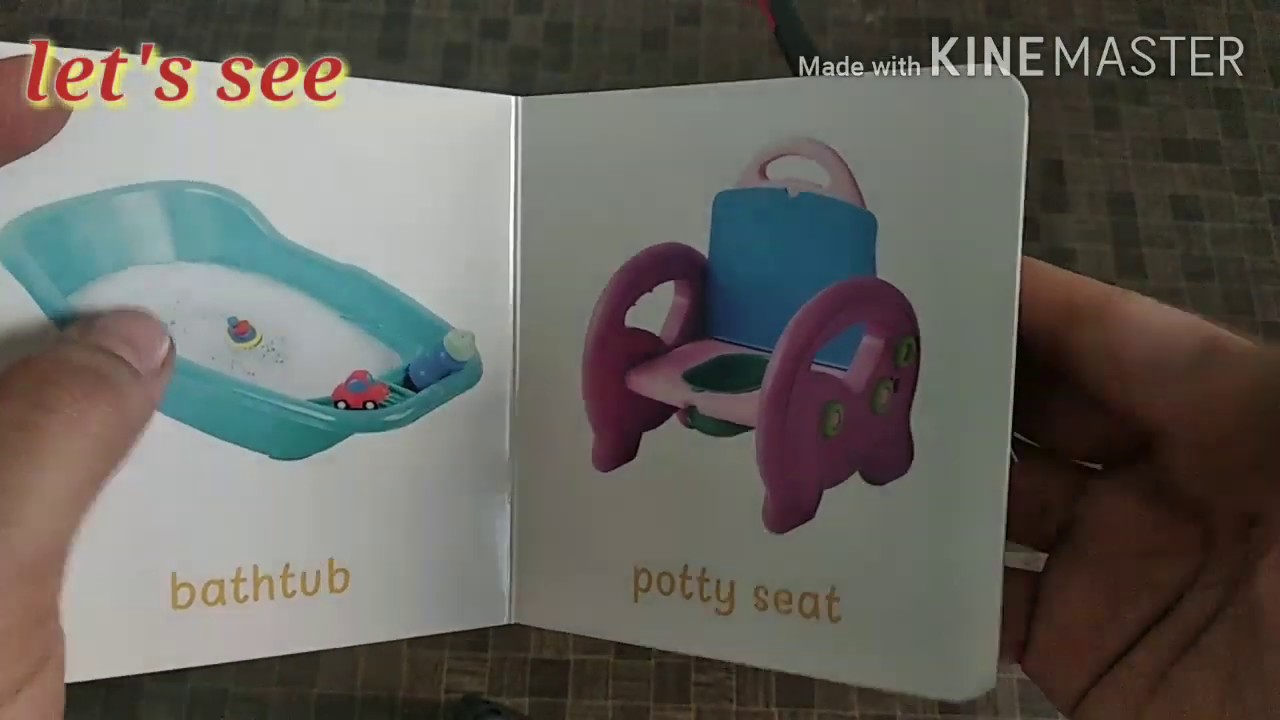 baby objects names of baby objects picture books let's see1 - YouTube
