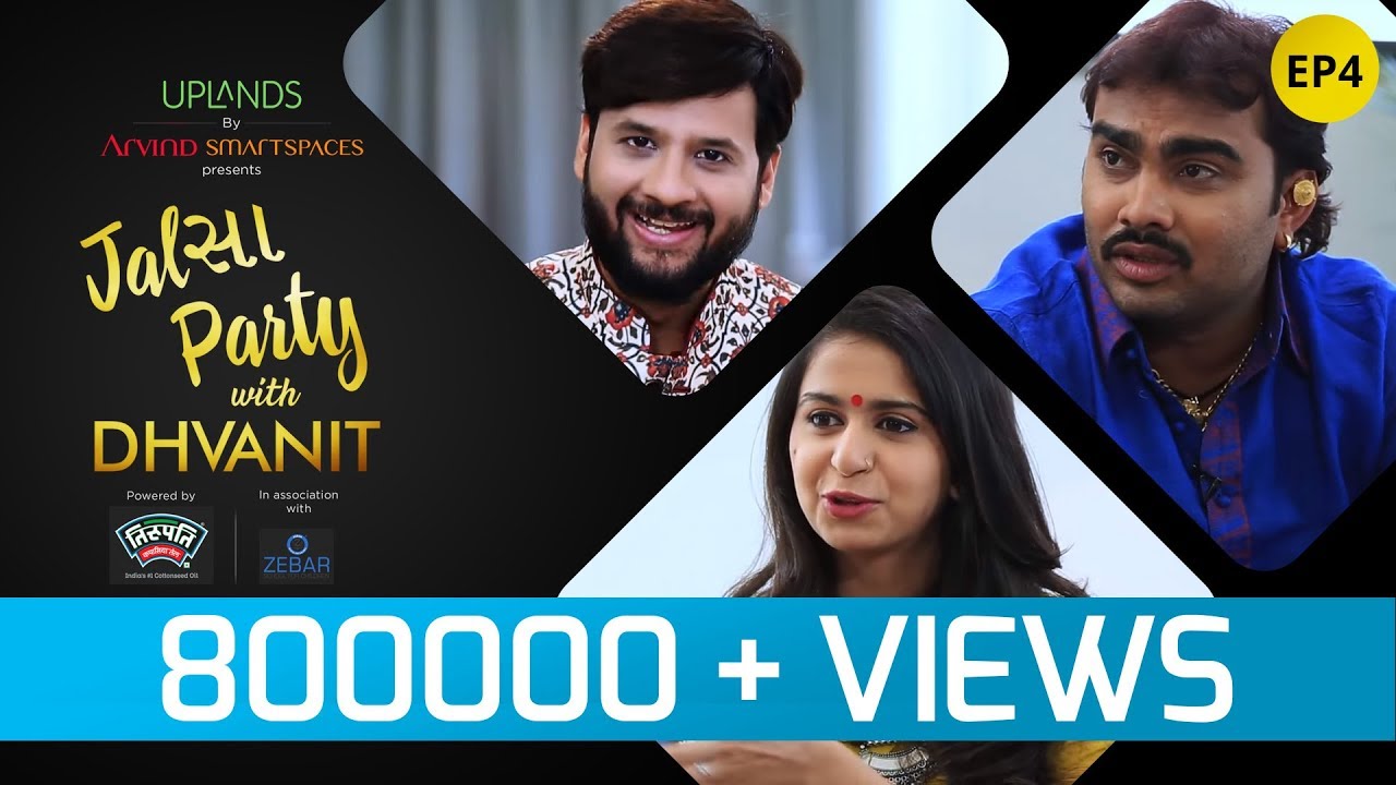 Jalsa Party With Dhvanit – Episode 4 : Kinjal Dave and Jignesh Kaviraj ...