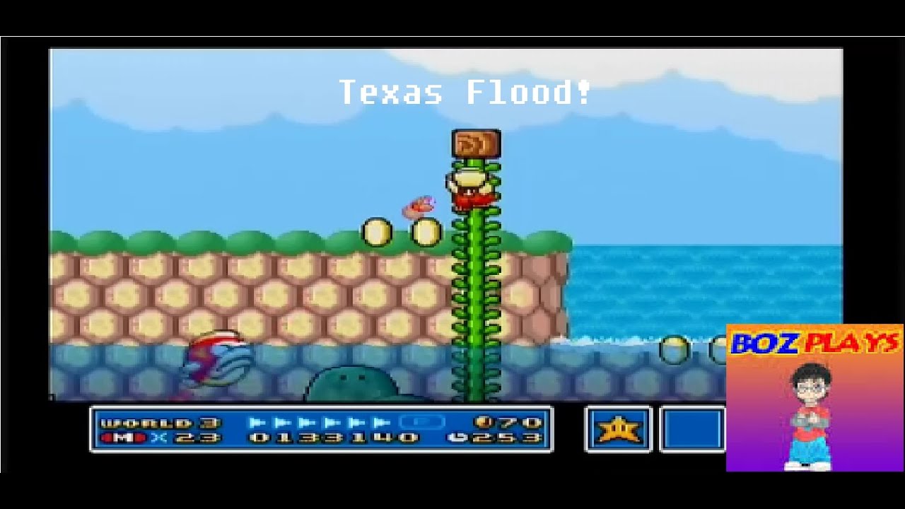 Super Mario Bros. 3 part 3: Texas Flood - YouTube