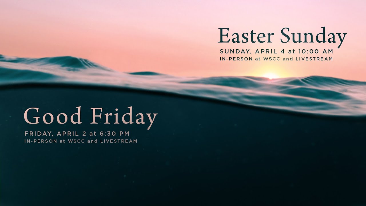 Join us for Good Friday and Easter! - YouTube