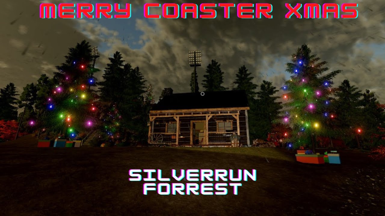 Merry Xmas Coaster Ride | FS22 | Quick Vid To Ride The Coaster On Xmas ...