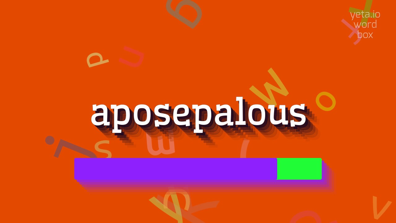How to say "aposepalous"! (High Quality Voices) - YouTube