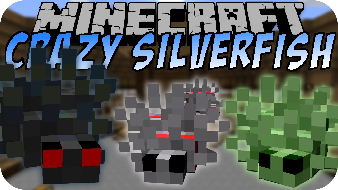 Minecraft CRAZY SILVERFISH (Special Mobs Mod #4) [Deutsch] - YouTube