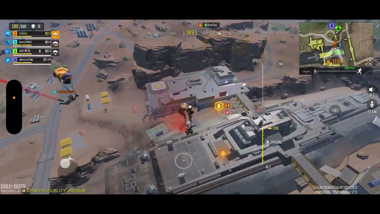 A crash site fight in codm - YouTube