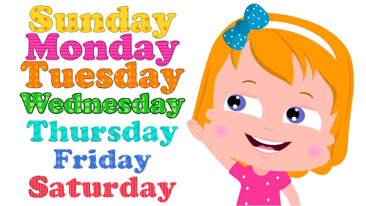Days Of The Week, Umi Uzi Cartoon and Kids Educational Videos - YouTube