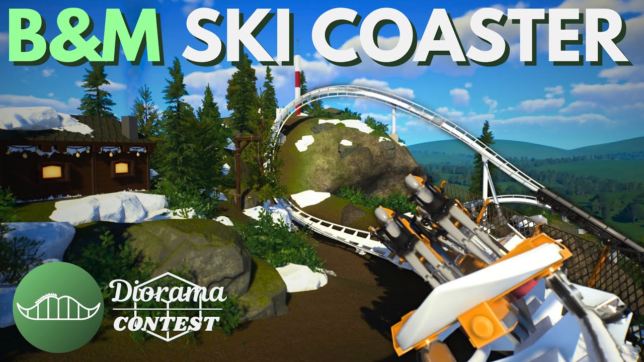 B&M SKI COASTER?! | Diorama Contest | Planet Coaster 2 - YouTube
