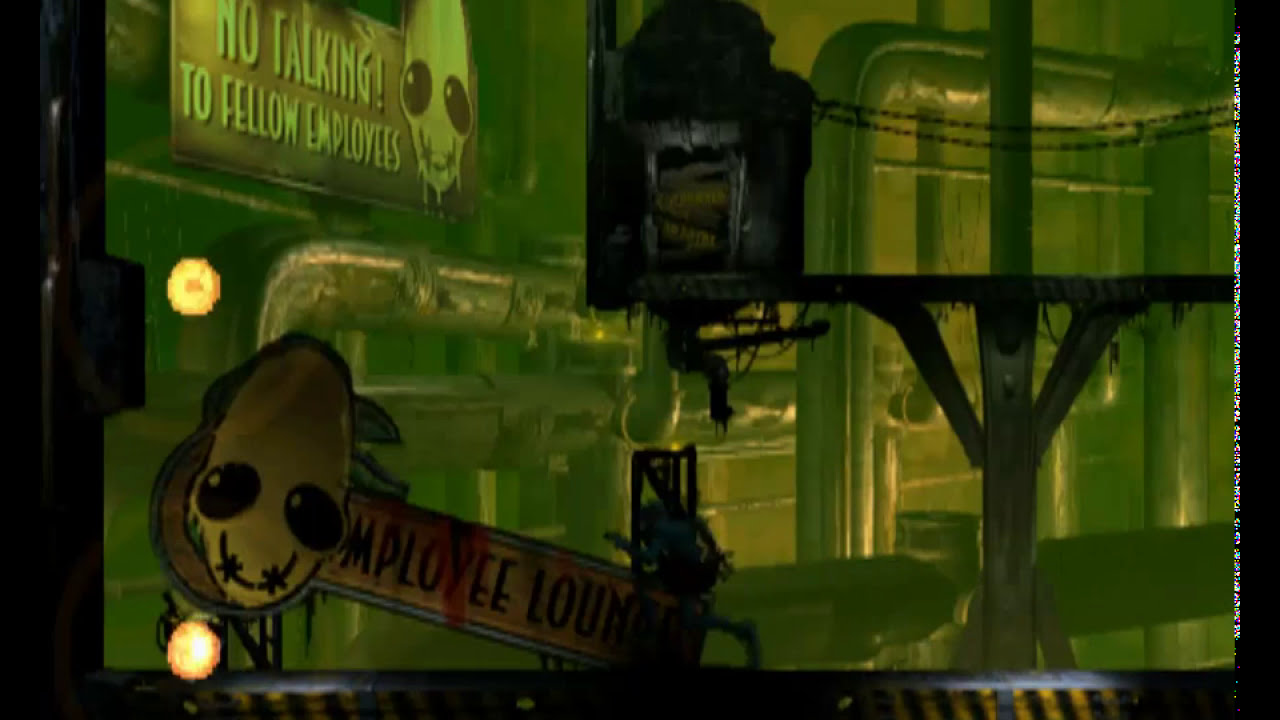 Oddworld Abes Oddysee Walkthrough Part 2 Stockyards Escape No