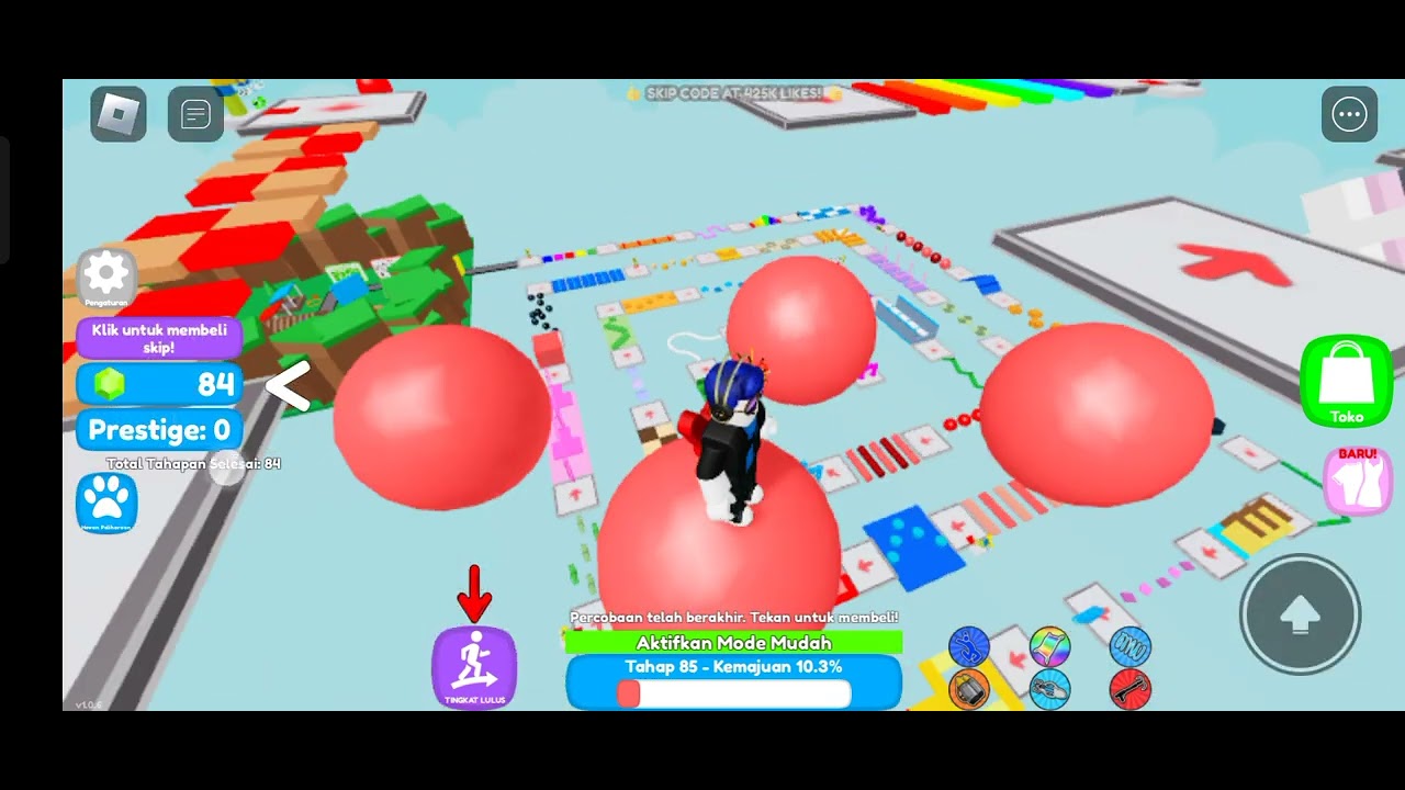 main roblox Sampai stage 100 part 2 - YouTube