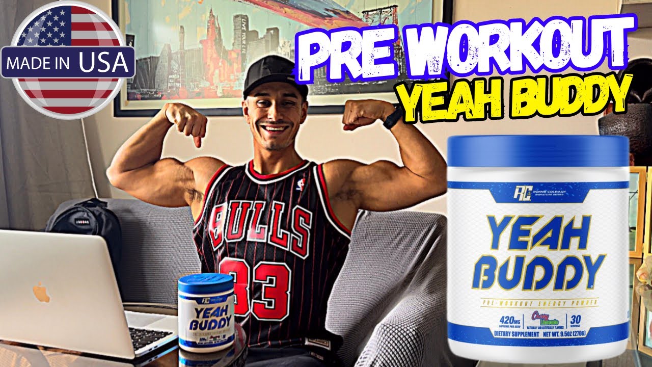 PRE ENTRENO YEAH BUDDY DE RONNIE COLEMAN REVIEW - YouTube