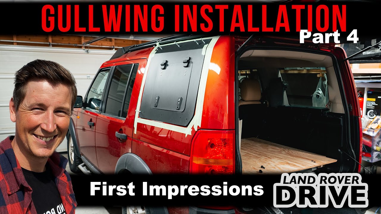 Land Rover Discovery 3/4 LR3/4 GULLWING Installation - First ...