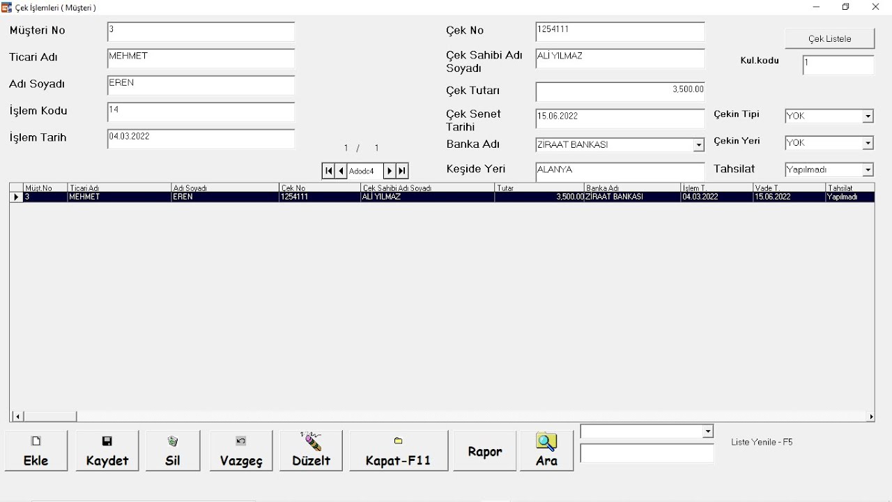 cek_islemleri - YouTube
