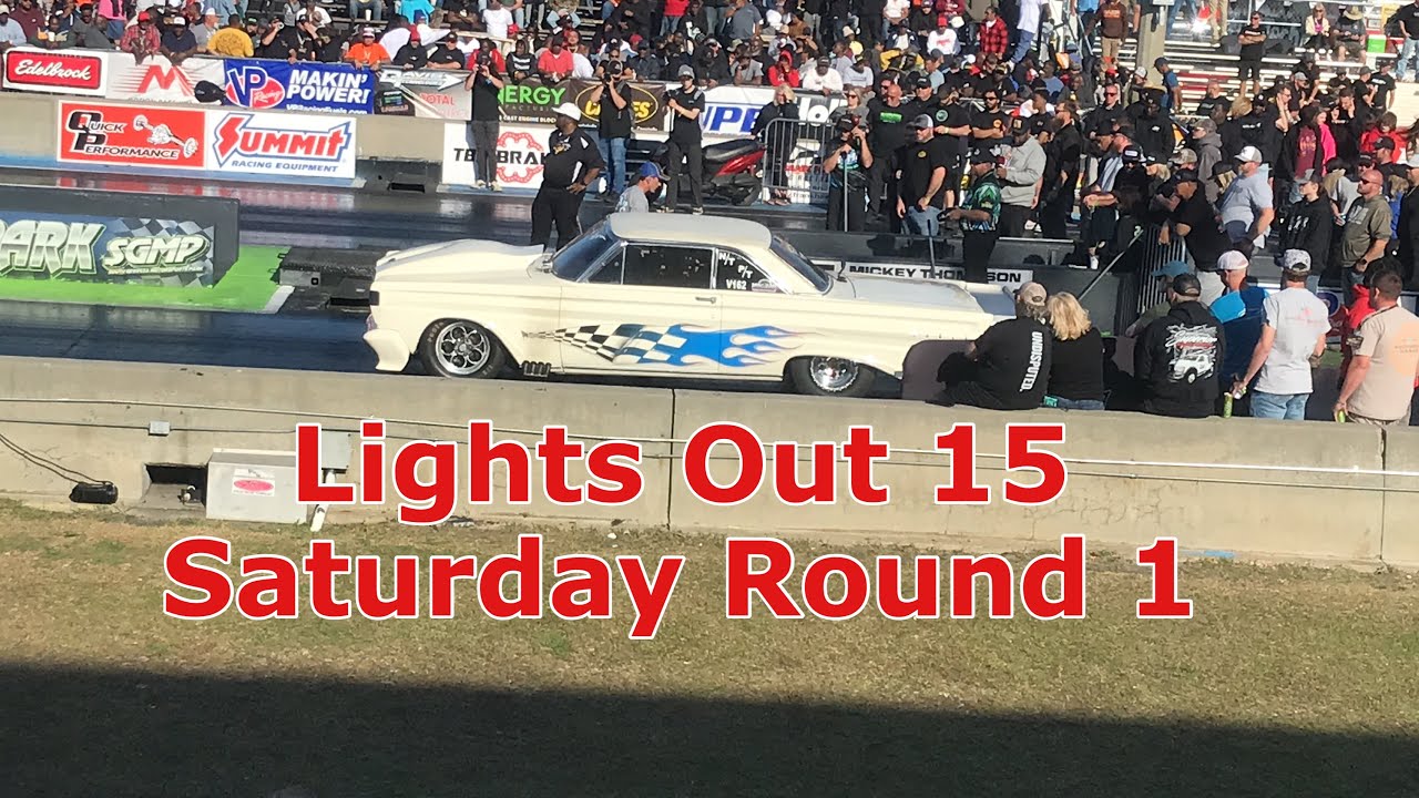 Lights Out 15 Saturday Racing - YouTube