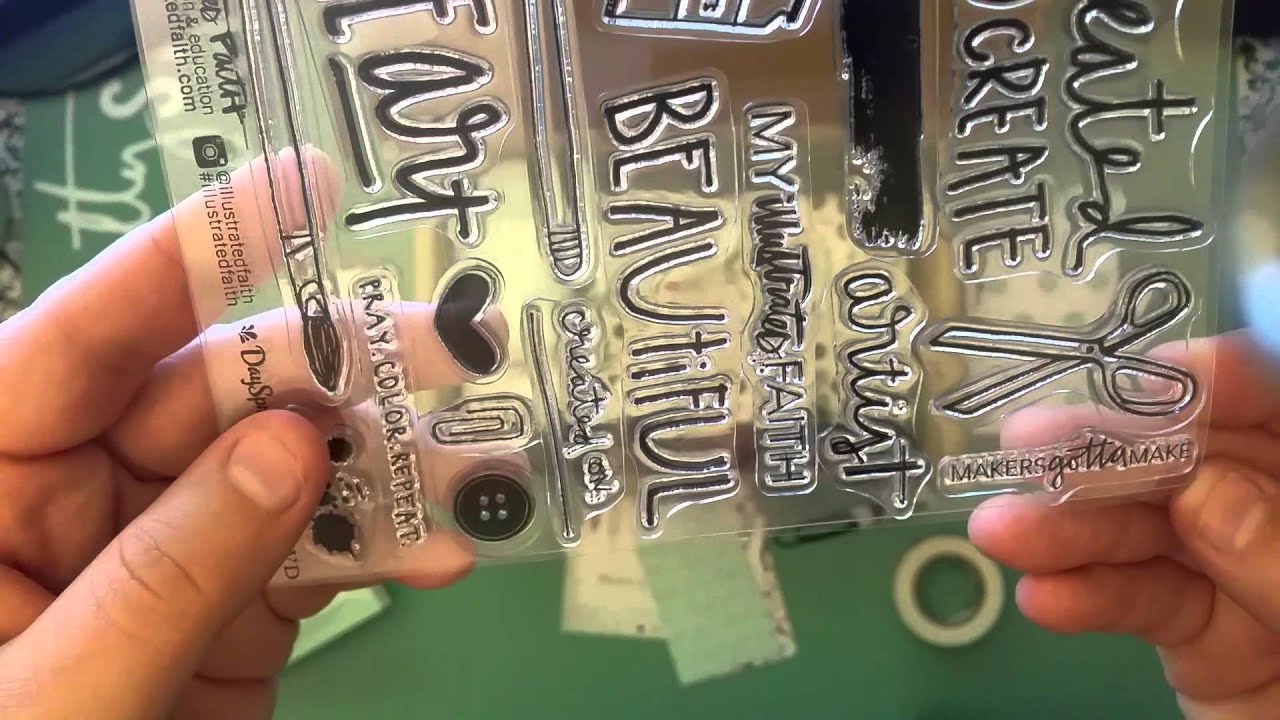 Created to Create Illustrated Faith Kit Unboxing - YouTube